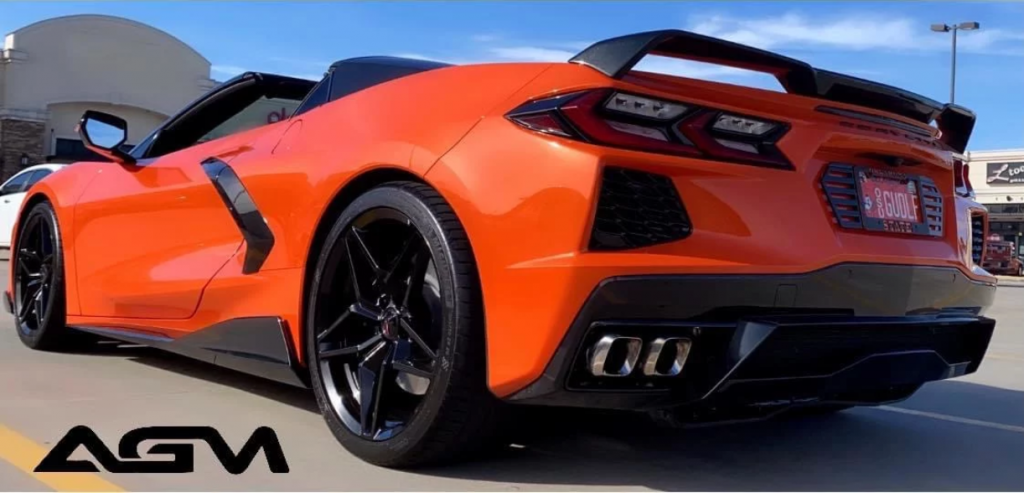 AGM C8 CORVETTE Carbon Flash Painted “5VM” Full Aero Kit-5W8 — American ...