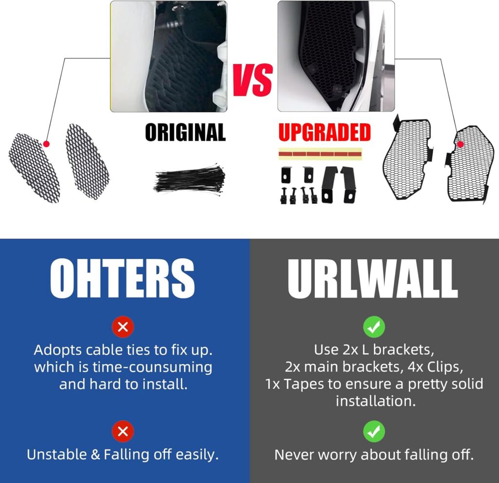 GENERIC PERFORMANCE C8 CORVETTE OEM STYLE SIDE INLET INTAKE GUARDS ...