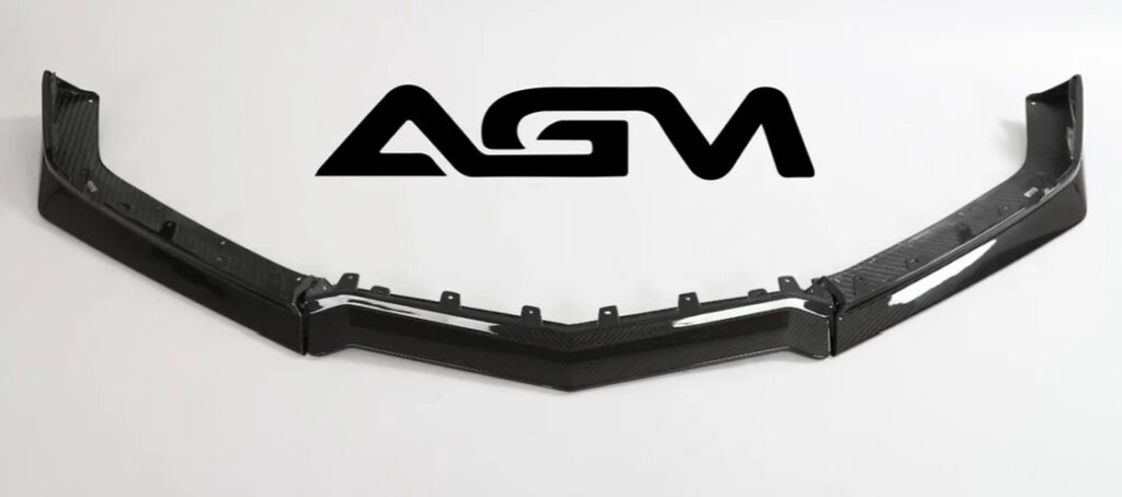 AGM C8 Corvette Z06/ERay Full Aero Kit Visible Carbon Fibre WITHOUT ...